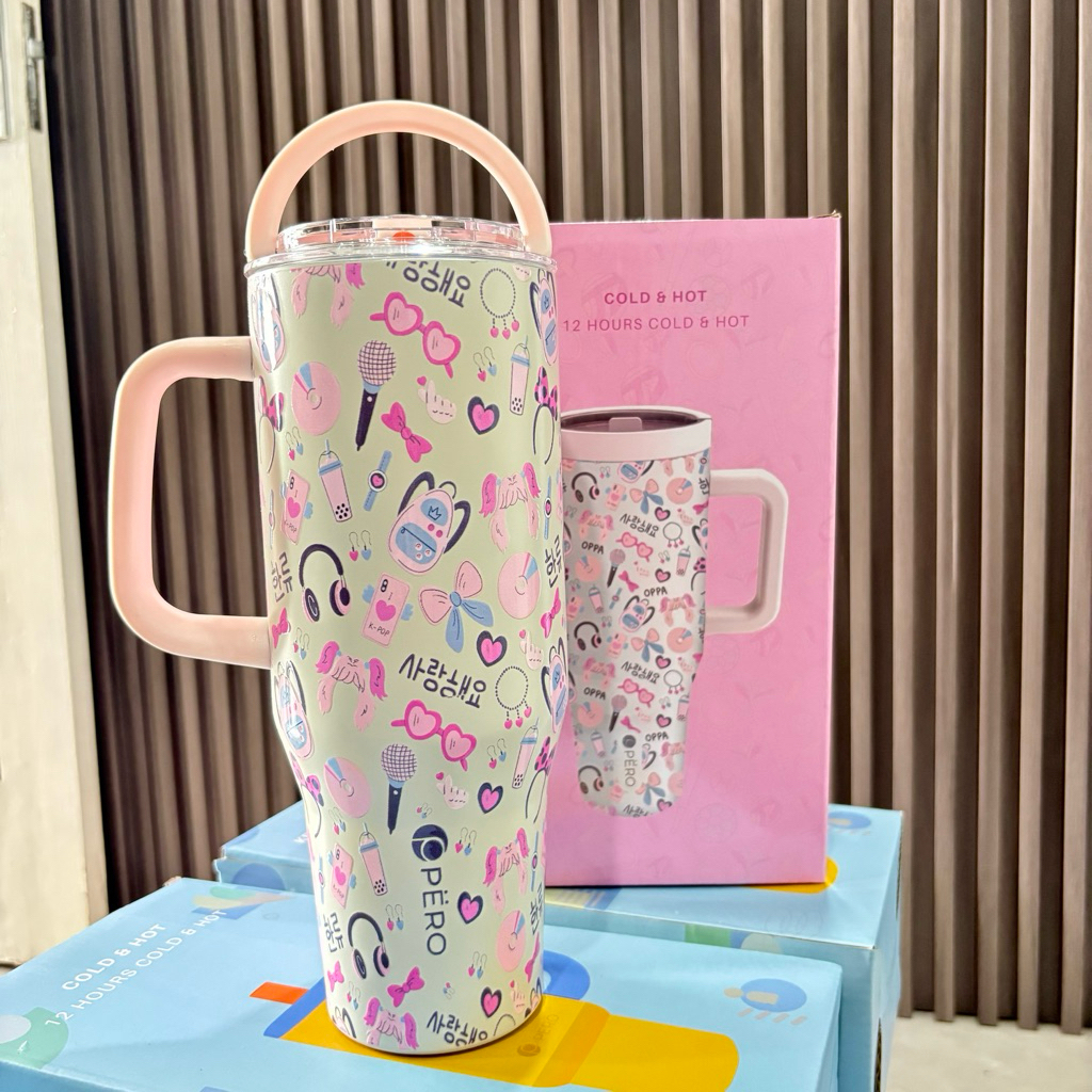 Jual Ready Stok Pero Elara Tumbler 1182 Ml With Handle / Botol Minum ...