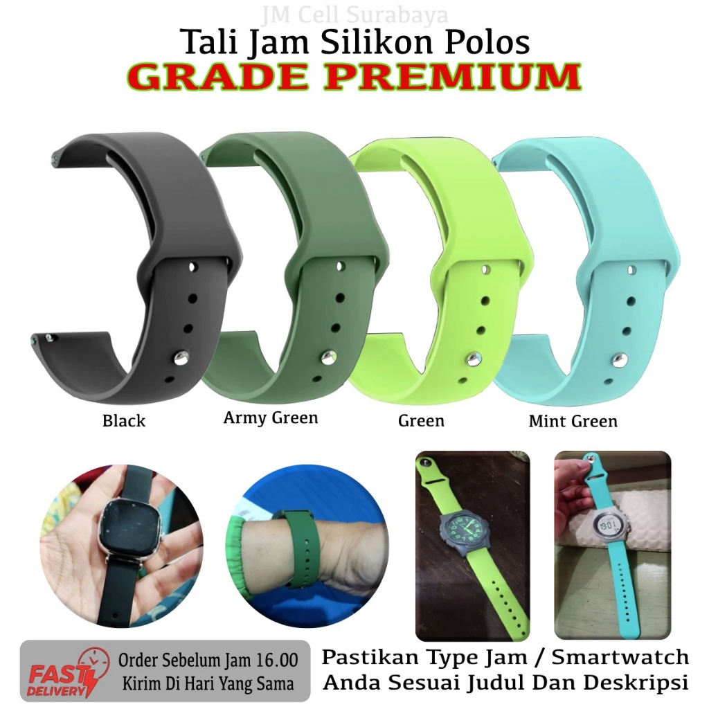 Jual Tali Jam Huawei Watch 41mm 42mm GT 6 5 4 GT6 GT5 GT4 Pro - Silikon ...