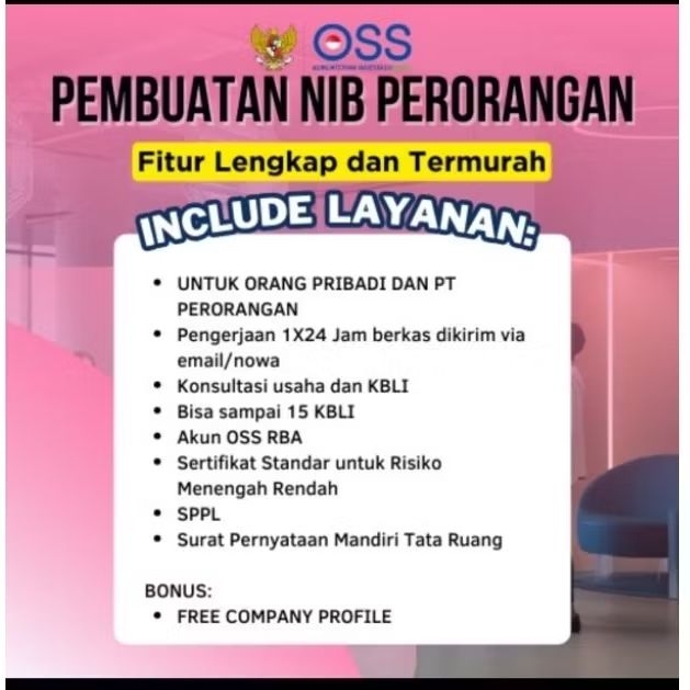 Jual PEMBUATAN NIB PERORANGAN | Shopee Indonesia
