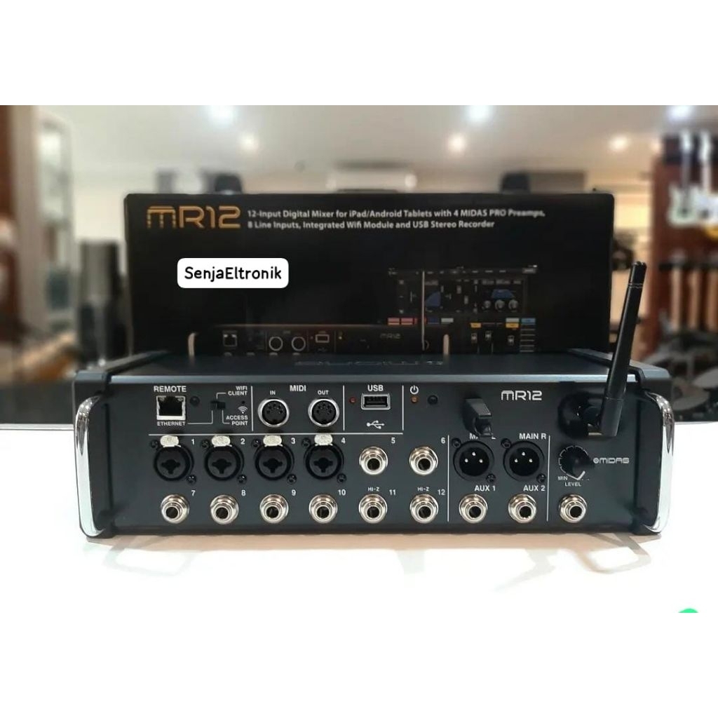 Jual MIXER AUDIO DIGITAL MIDAS MR12 12 CHANNEL MR 12 | Shopee Indonesia