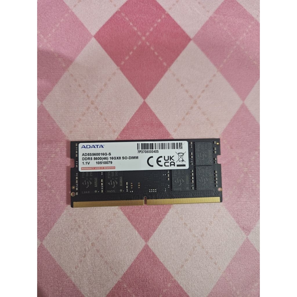 Jual ADATA RAM SODIMM MEMORY LAPTOP DDR5 16GB 5600MHz | Shopee Indonesia
