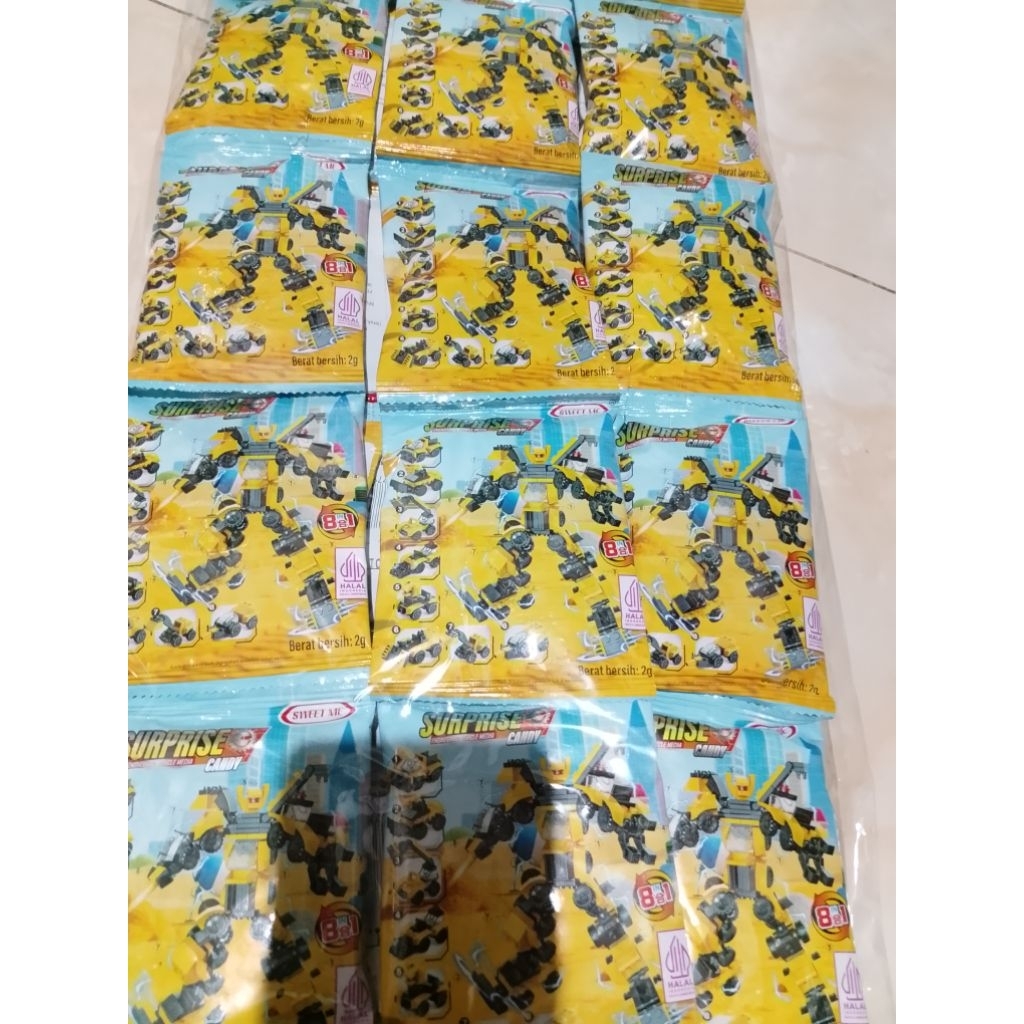 Jual permen lego sweet me/permen aneka rasa/lego surprise candy ...