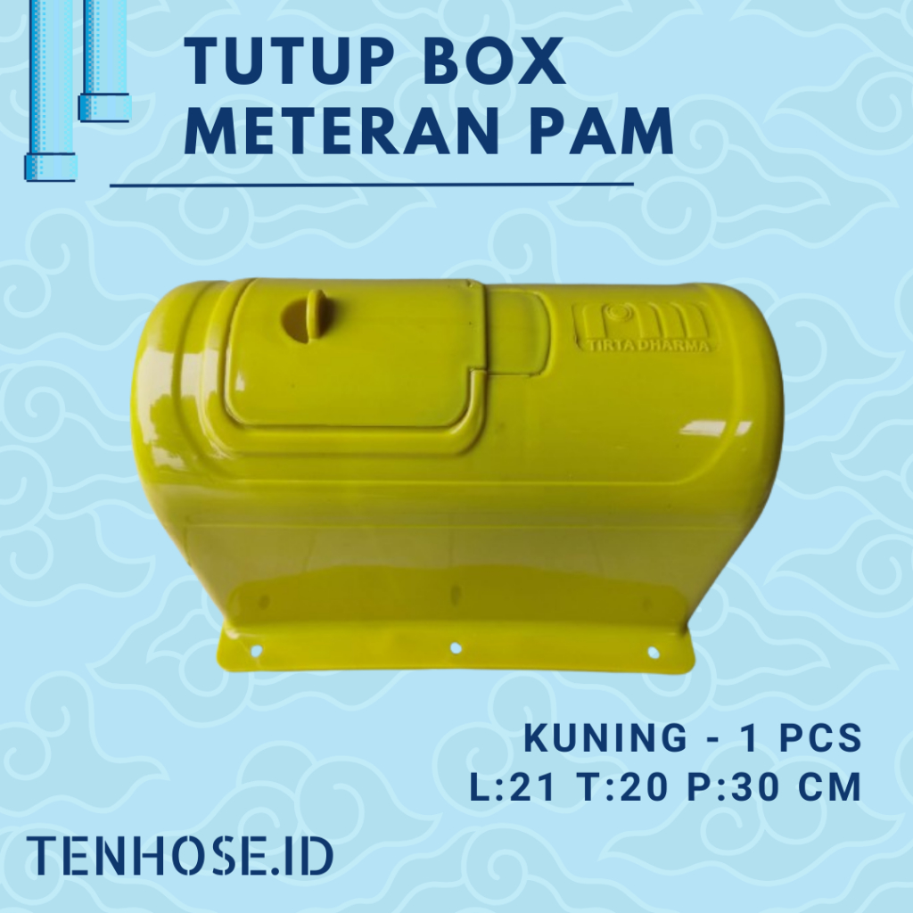 Jual KUNING - Tutup Box Meteran Air PDAM Per PCS (1 PCS) / Box Water ...