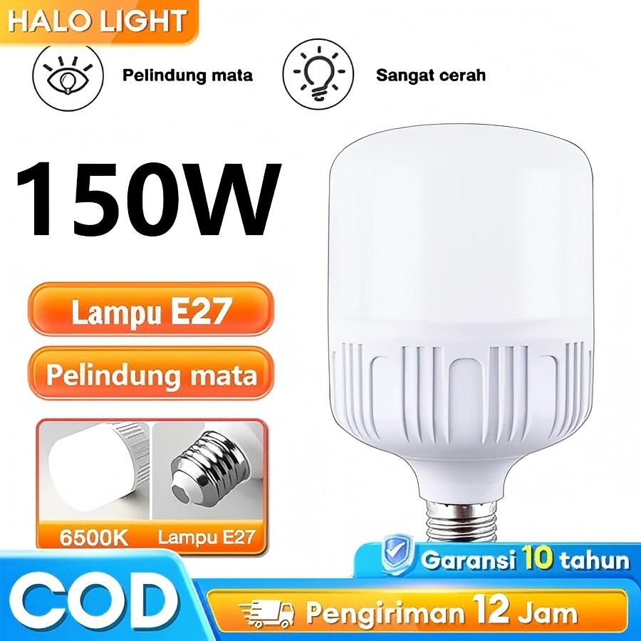 Jual lampu led E27 20w 30w 40w 50w 60w terang putih Tbulb Jumbo ...