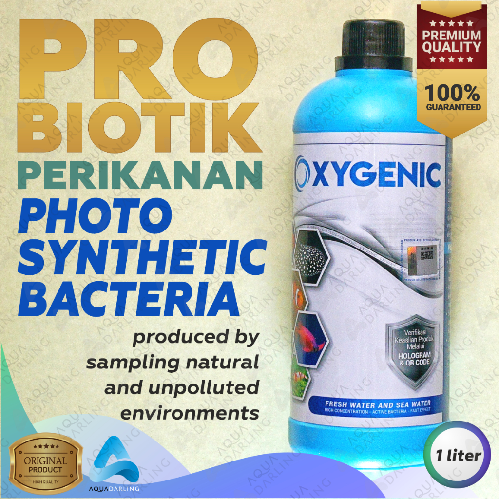 Jual Oxygenic - Probiotik Ikan - Bakteri Starter - Penjernih Kolam ...