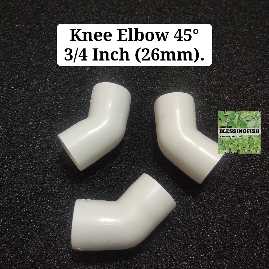 Jual Knee Elbow 45° Pipa 3/4 Inch Elbow 45° 3/4 Inch Knee Pipa 3/4 Inch ...