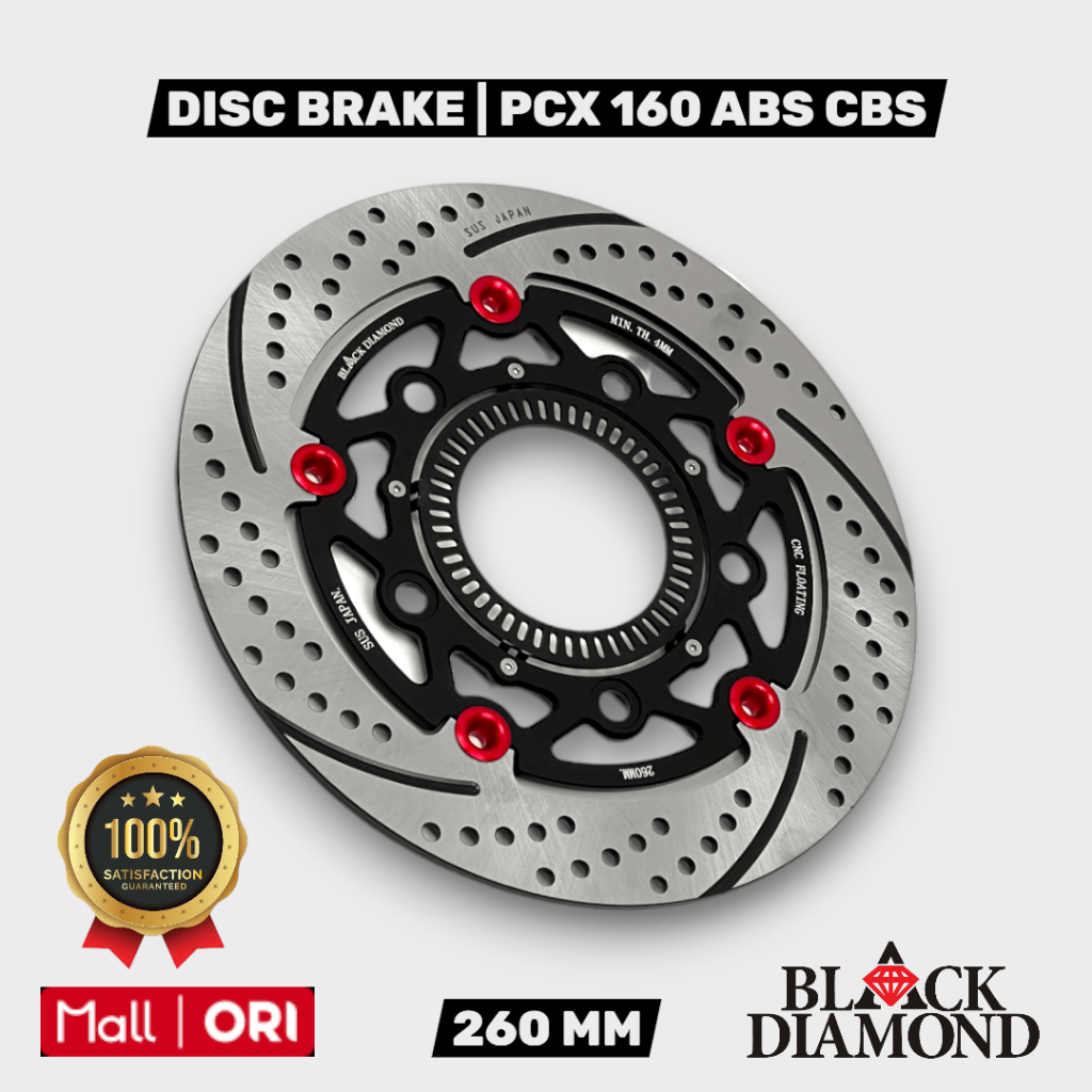 Jual Black Diamond - Front Disc Brake PCX 160 ABS CBS 260mm Semi ...