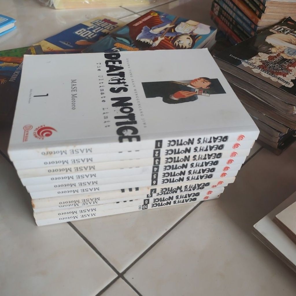 Jual Komik Death Notice The ultimate limit Full set tamat 1-10 original ...