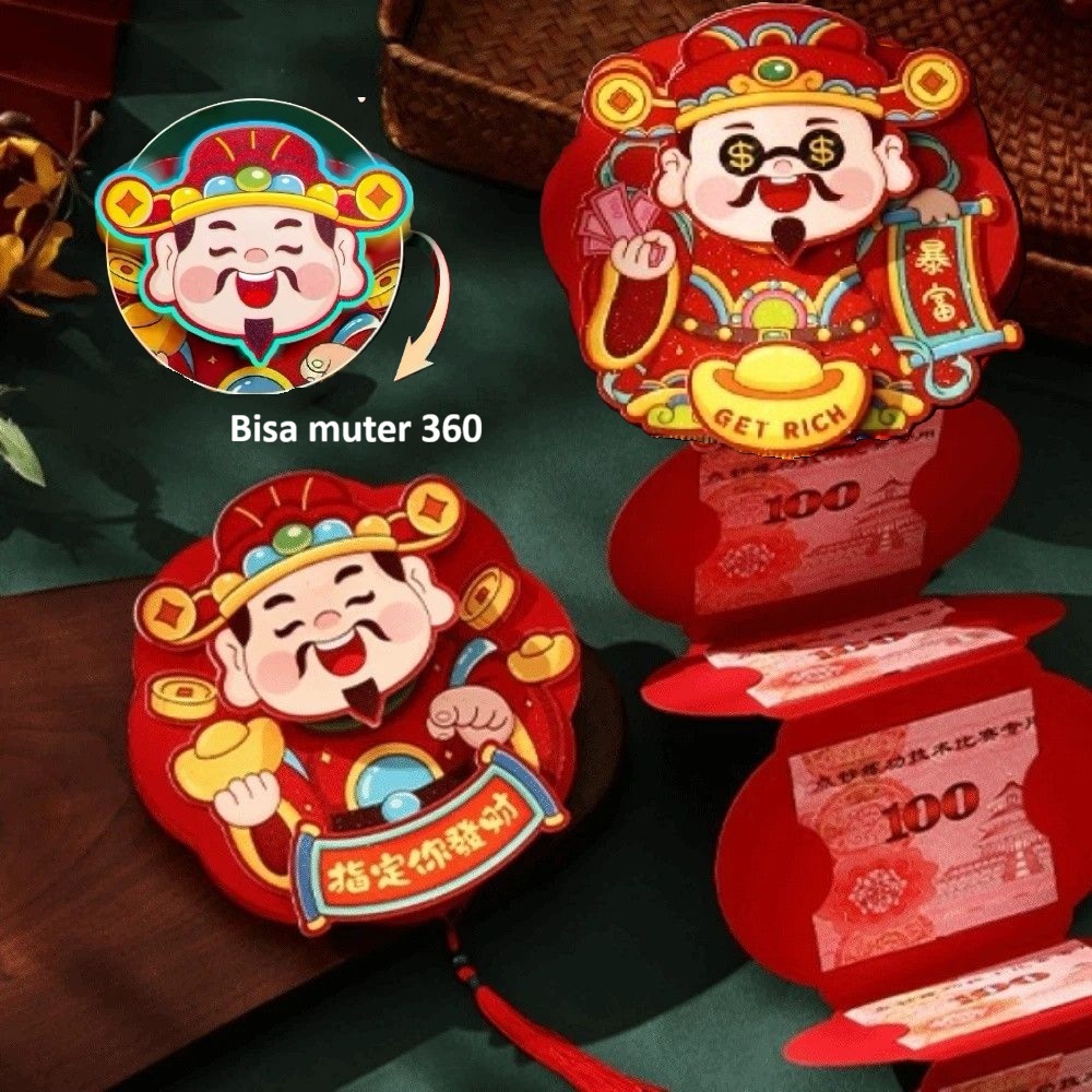 Jual Amplop angpao premium susun Imlek Wedding sangjit Barongsai ...