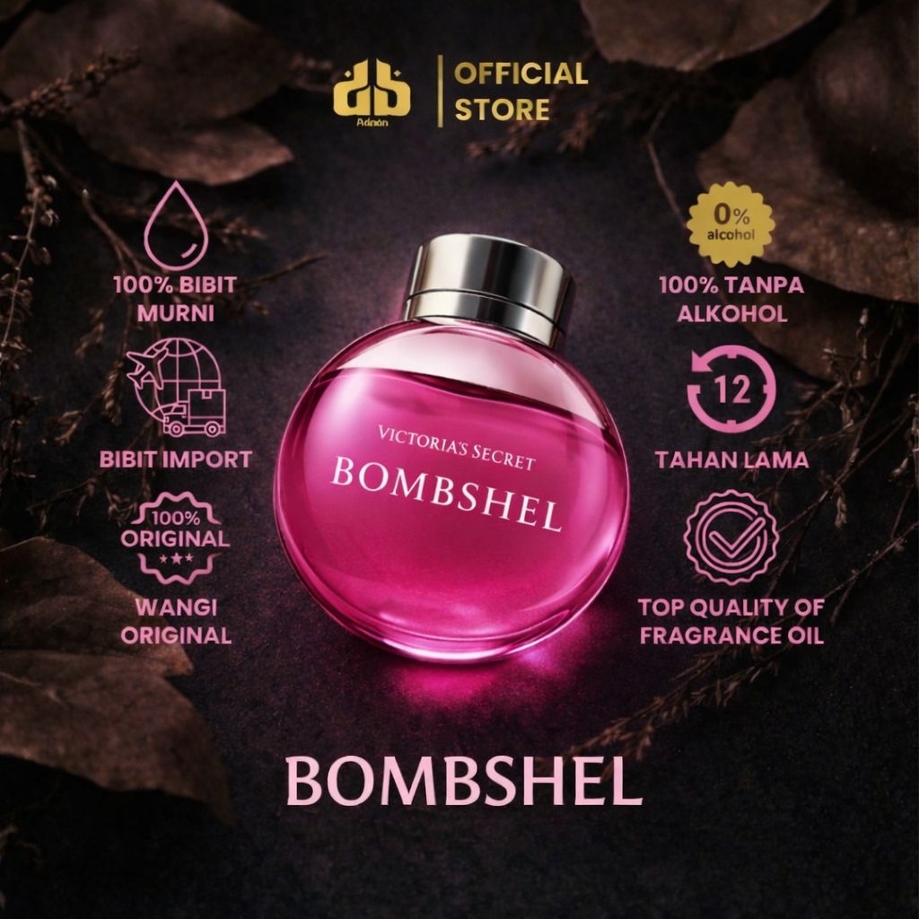 Jual Maison elwine parfume Parfum EDP 30ml aroma Bombshel tahan lama ...