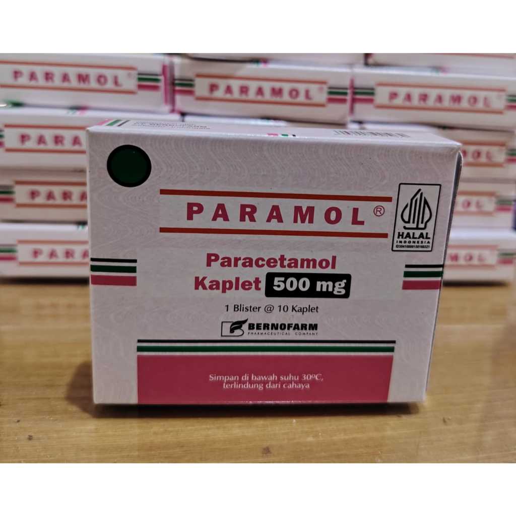 Jual Paramol Paracetamol 500 mg Box 10 Tablet Sakit Kepala Demam ...