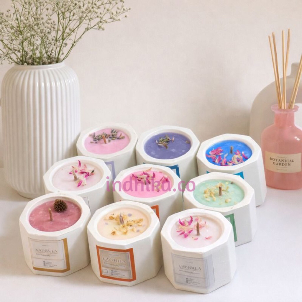 Jual LILIN AROMATERAPI | SCENTED CANDLE POT | [BOX+LILIN] | Shopee ...