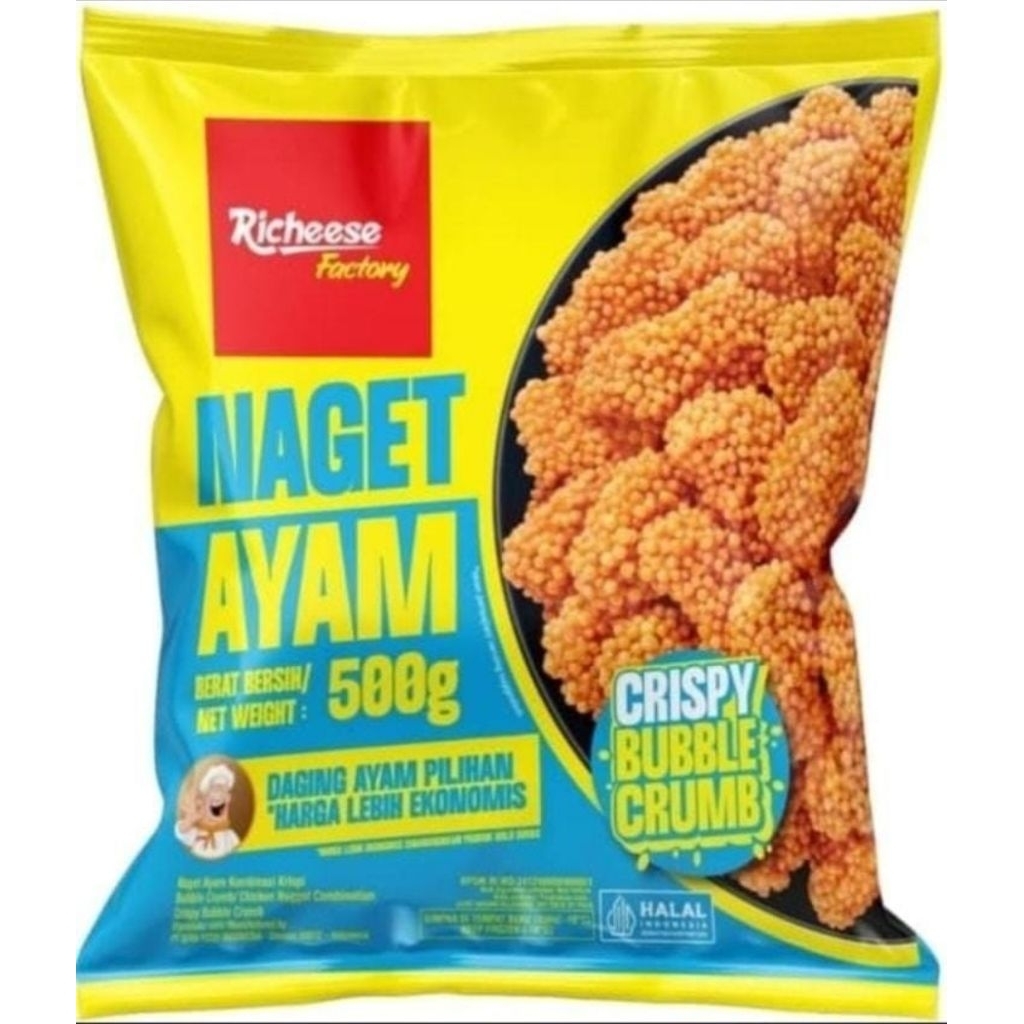 Jual Richeese Nugget Crispy Bubble Crumb | Shopee Indonesia
