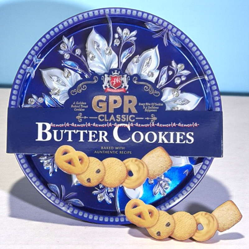 Jual GPR Classic 340gr Butter Cookies Biskuit Mentega Baked With ...