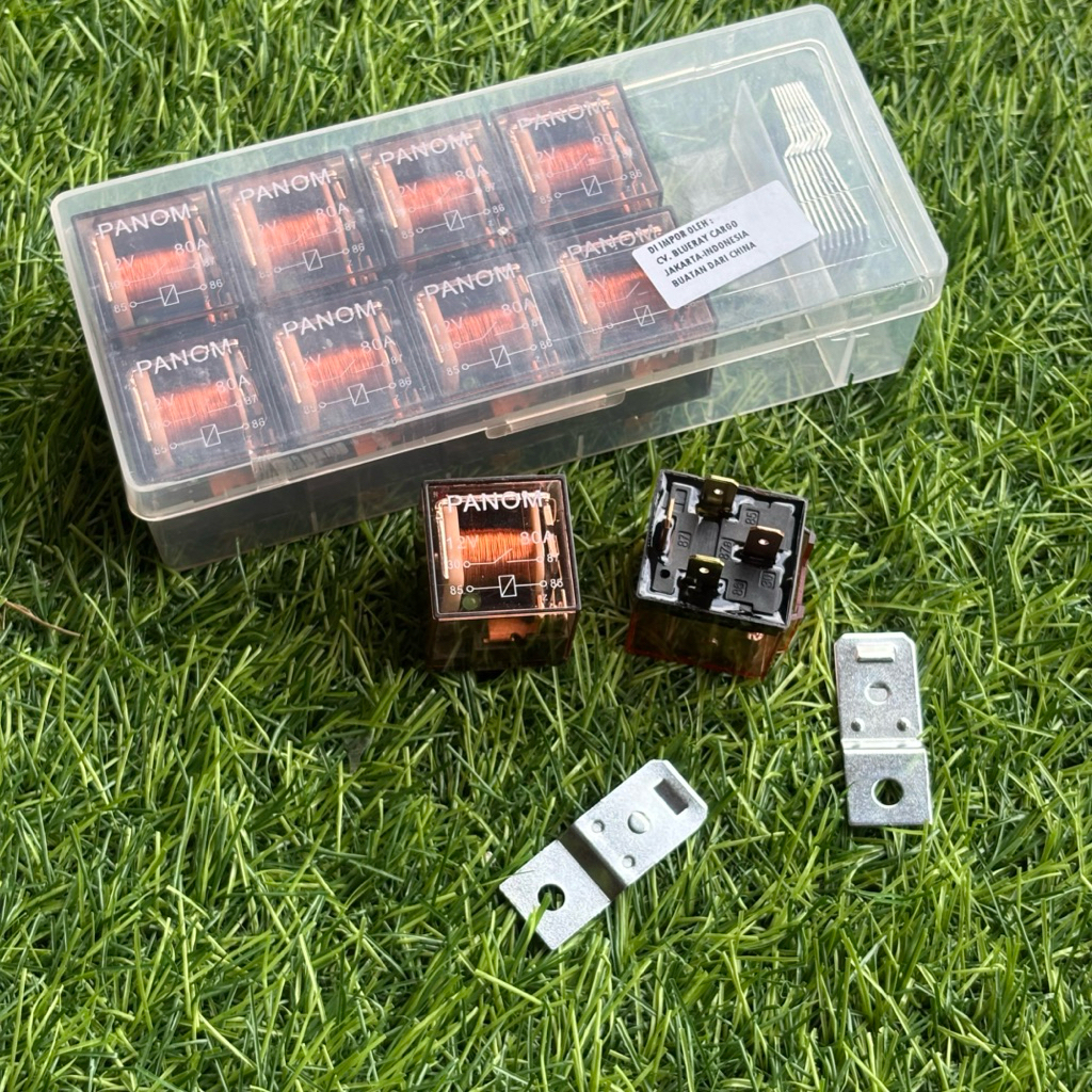 Jual Relay klakson 4kaki 12v 80A transparan relay klakson universal ...