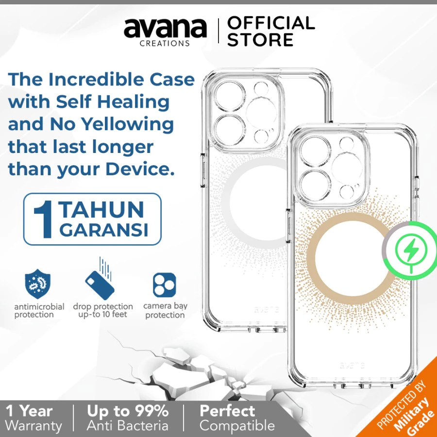 Jual AVANA CASE FOR IPHONE 15 PRO & 15 Pro Max CASING AURA MAGSAFE ...
