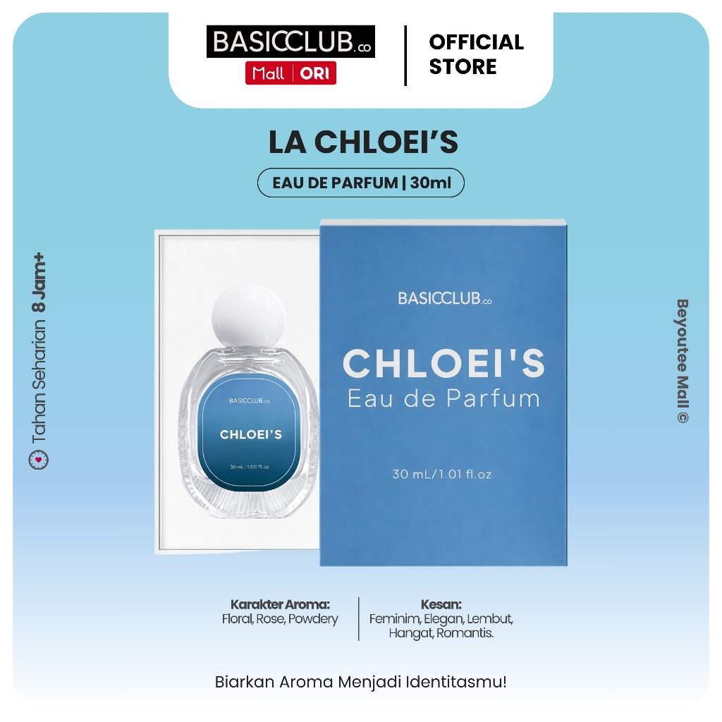 Jual Basicclub.co La Chloeis Eau De Parfum Stronger 30ml | Shopee Indonesia