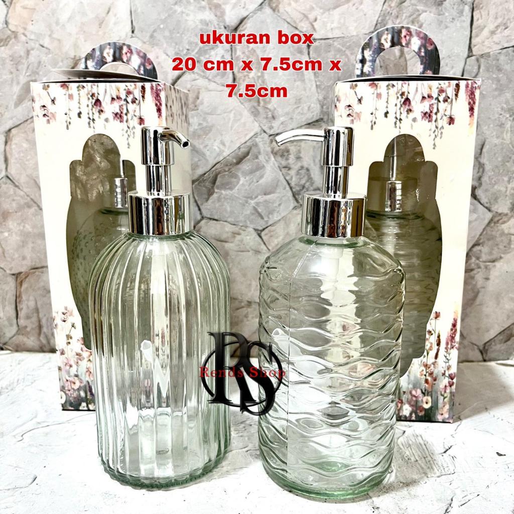 Jual Souvenir ( isi 10 ) Botol Kaca BENING Dispenser Pump Sabun ...