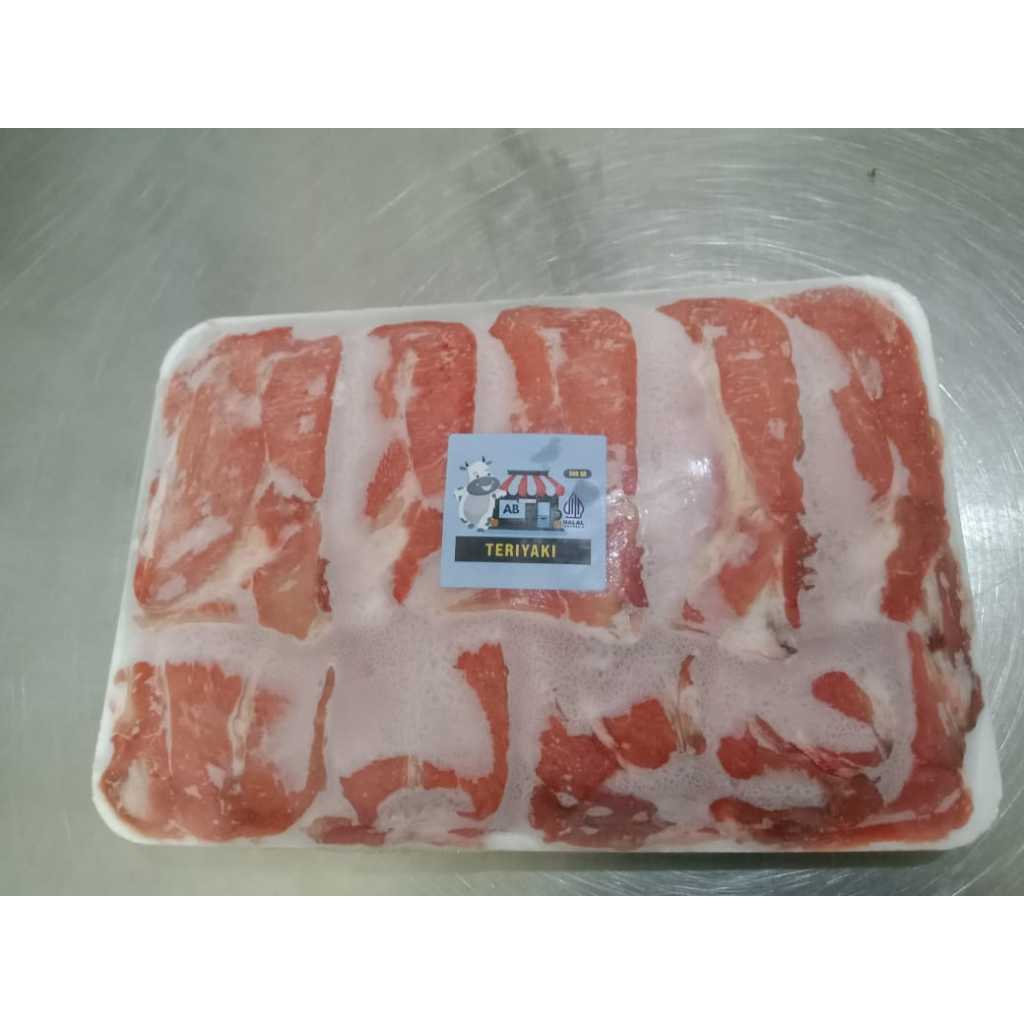 Jual Daging Sapi Slice 500gram - Daging Premium Teriyaki | Shopee Indonesia