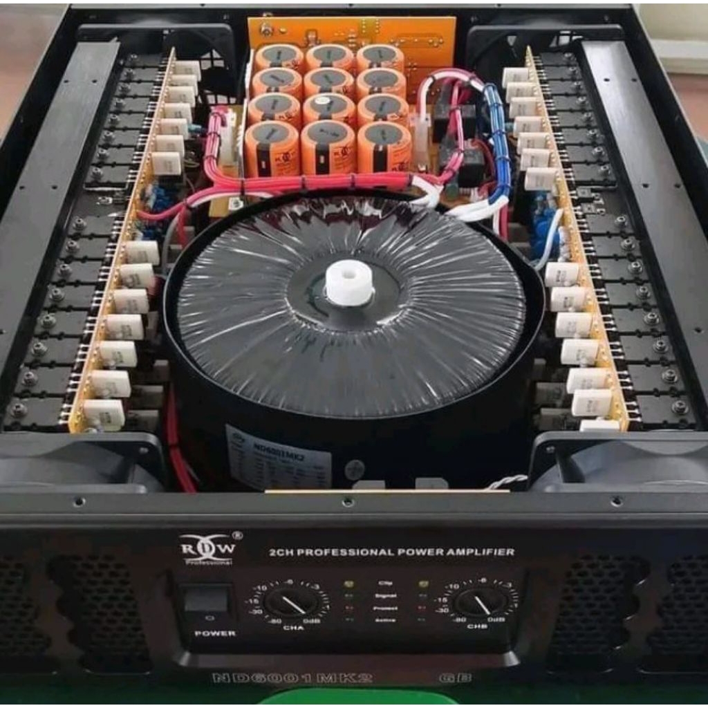 Jual POWER AMPLIFIER RDW ND 6001 MK2 ORIGINAL RESMI | Shopee Indonesia