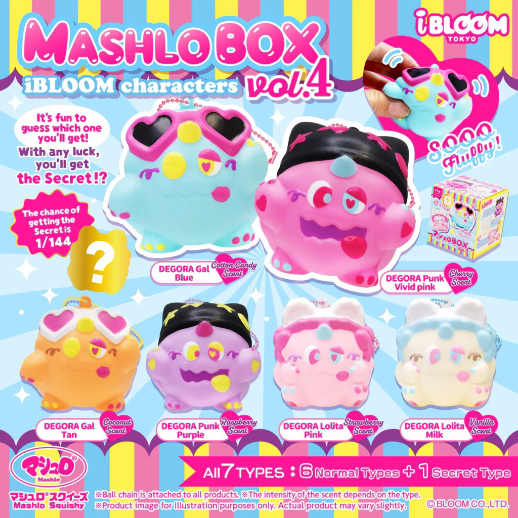 Jual Mashlo Box Ibloom Squishy Blindbox New Licensed | Shopee Indonesia