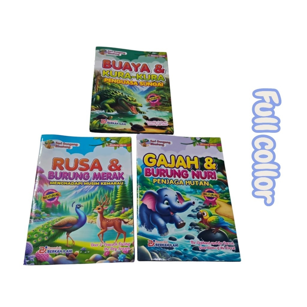 Jual Buku CERITA ANAK BERGAMBAR / 1 PAKET 3 BUKU / CERITA RAKYAT ...