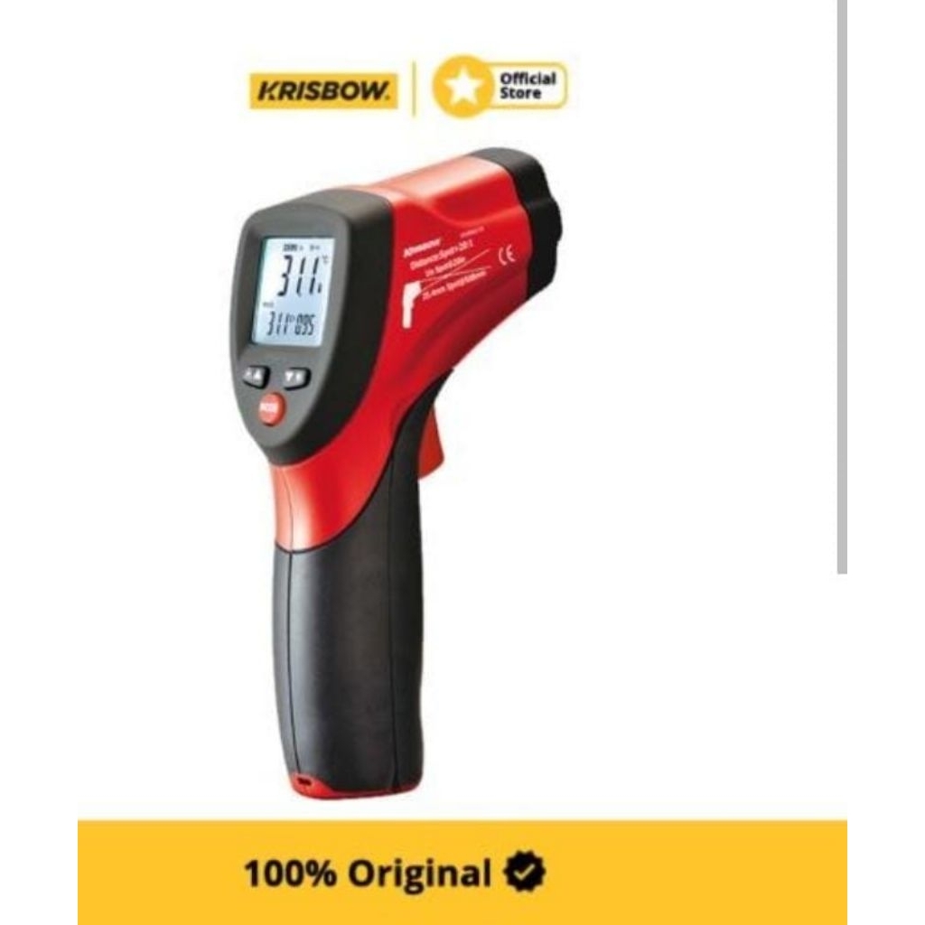 Jual Termometer Krisbow Thermometer Gun Infared | Shopee Indonesia