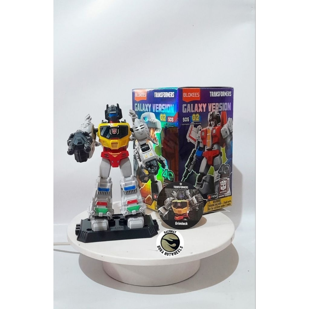 Jual Blokees Grimlock Robot Galaxy Version 02 SOS Transformers 71102 ...