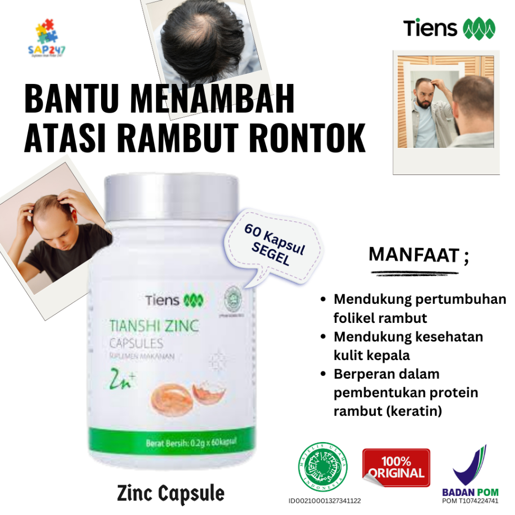 Jual Obat Rambut Rontok - Kebotakan - Suplemen Penumbuh Rambut ...