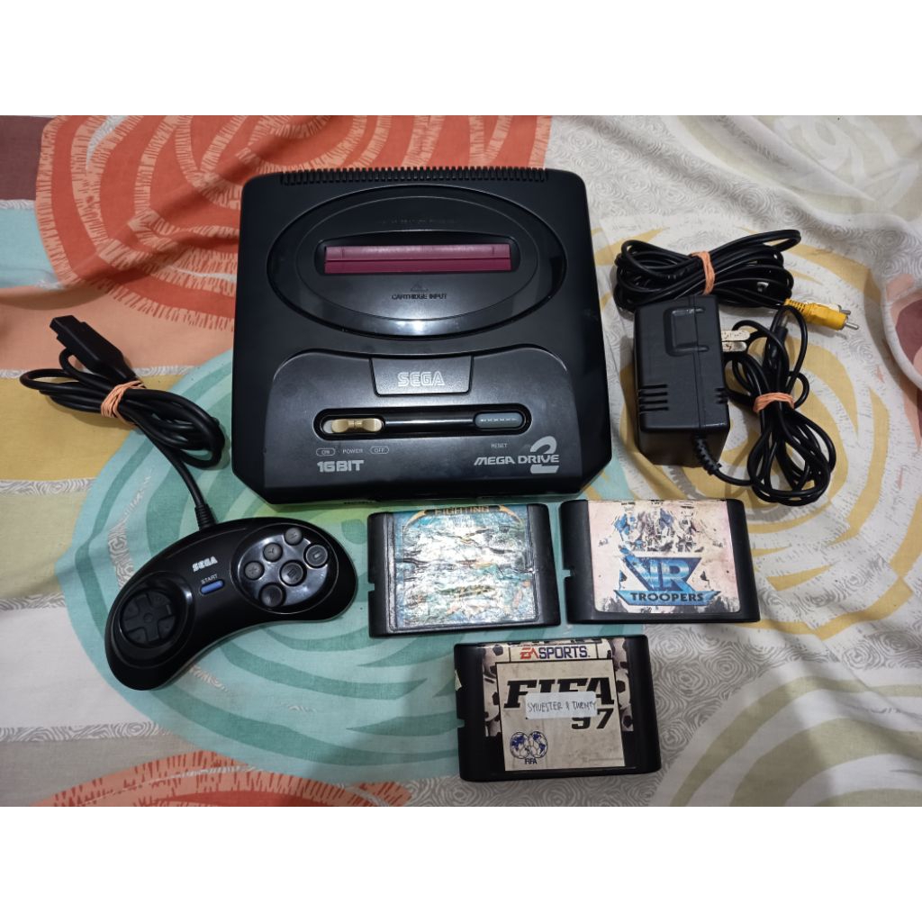 Jual Sega Mega Drive 2 Original NTSC Fullset | Shopee Indonesia