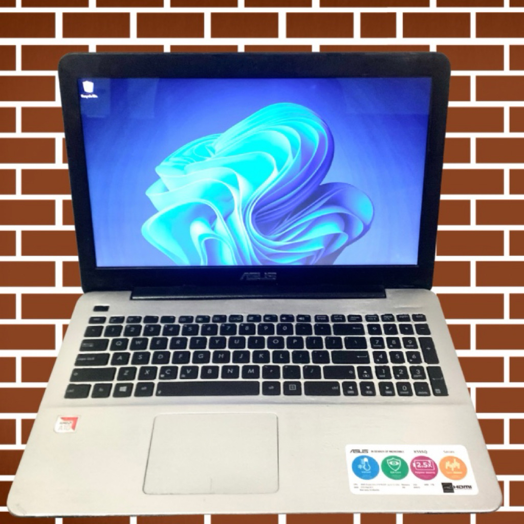 Jual Laptop Editing Gaming Asus X555Q AMD A10 3,0 GHZ Ram 8 GB DDR 4 HD ...