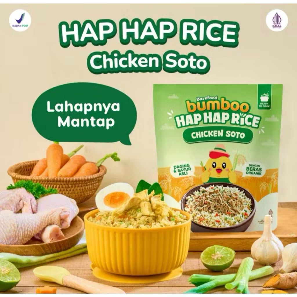 Jual HAP HAP RICE BUMBO CHICKEN SOTO | Shopee Indonesia