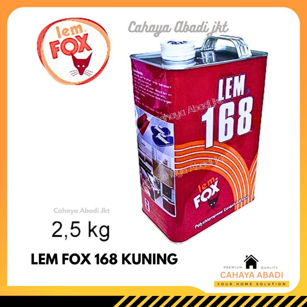 Jual Lem Fox 168 Kuning ( 2,5KG ) | Shopee Indonesia