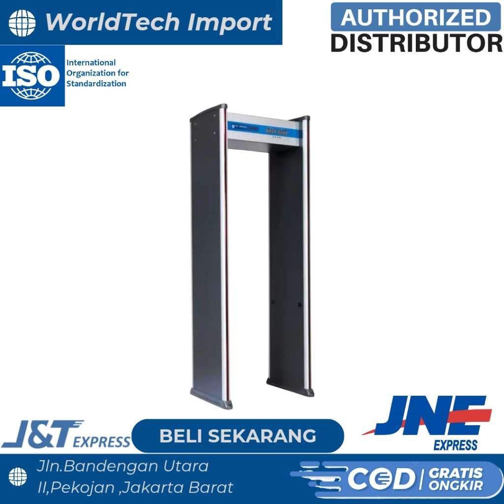 Jual Pintu Walk THROUGH METAL DETECTOR 18 OZONE | Shopee Indonesia