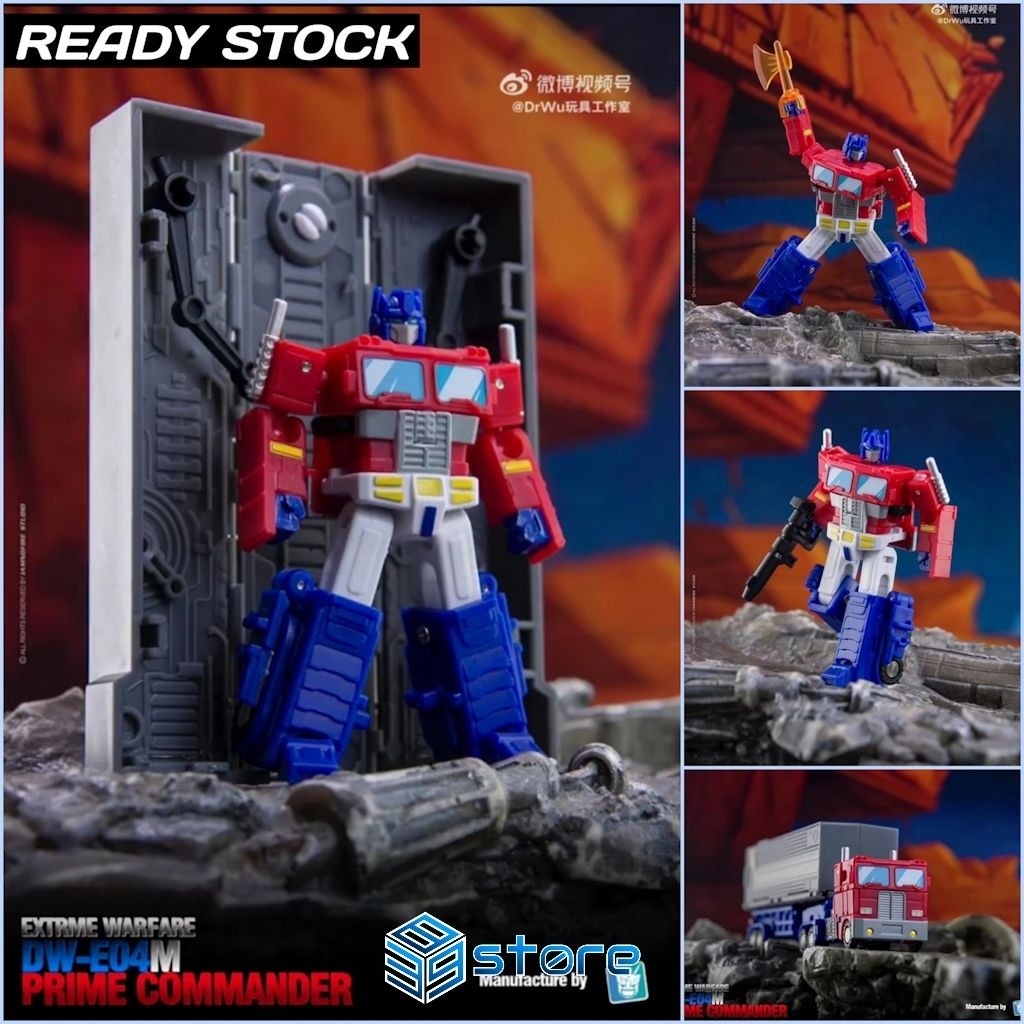 Jual Dr.Wu DW-E04M Micro Scale Optimus Prime Figure Movie Color Version ...