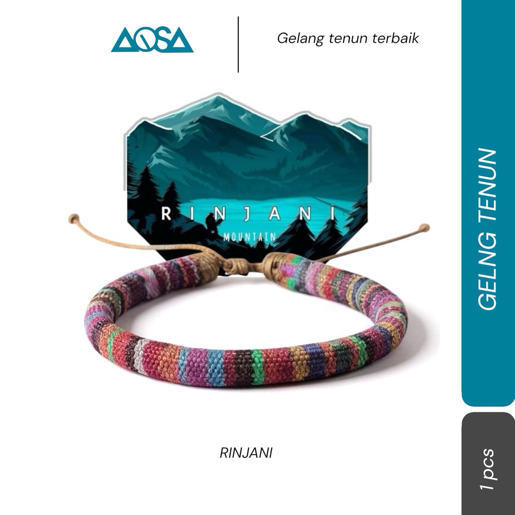 Jual gelang tenun entnik lombok 7 summits series Aqsa Official | Shopee ...