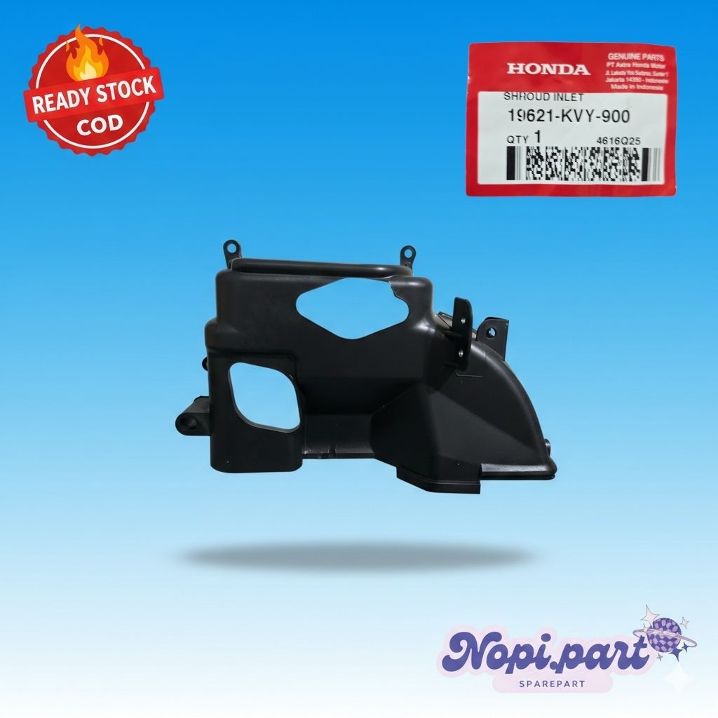 Jual shround inlet/cover mesin beat karbu atas (19621-KVY-900) | Shopee ...