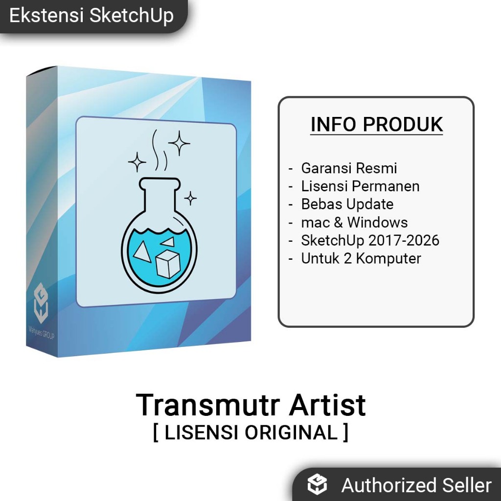 Jual Transmutr Artist Ekstensi SketchUp Lisensi ORIGINAL RESMI | Shopee ...