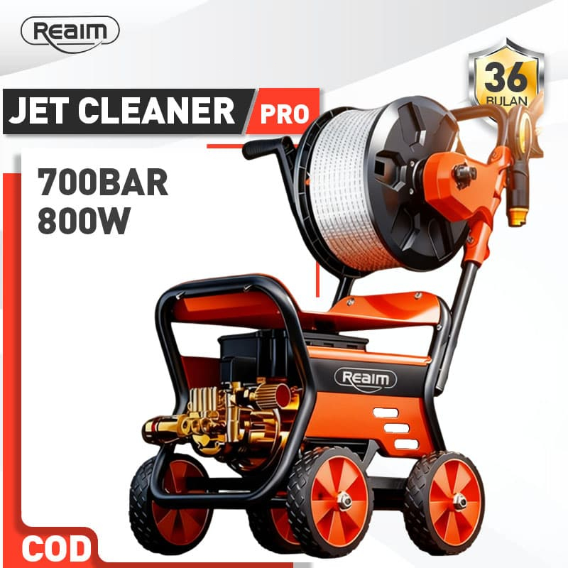 Jual Reaim Jet Cleaner 600W 700BAR Mesin Alat Steam High Preassure ...