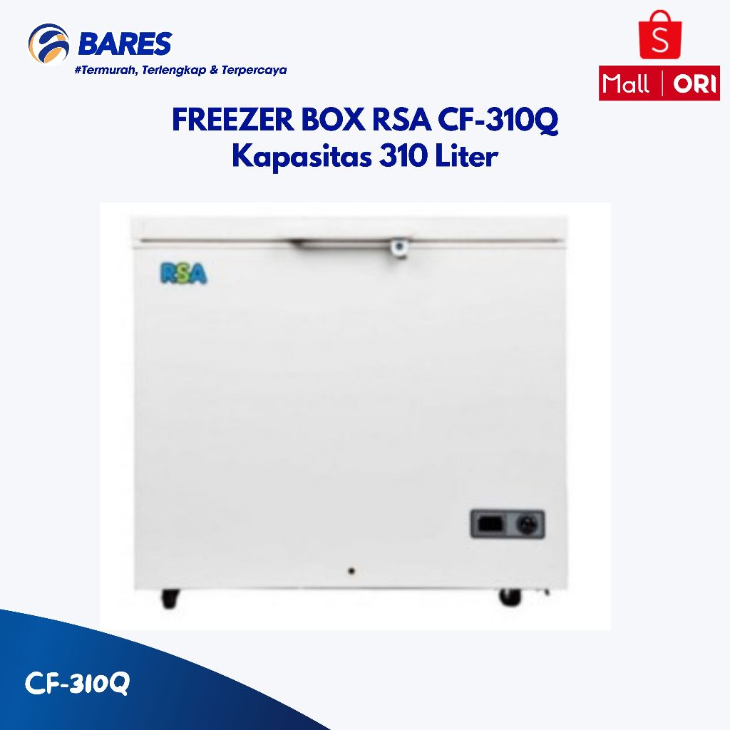 Jual RSA Lemari Pembeku RSA Chest Freezer 310 Liter RSA CF-310Q ...