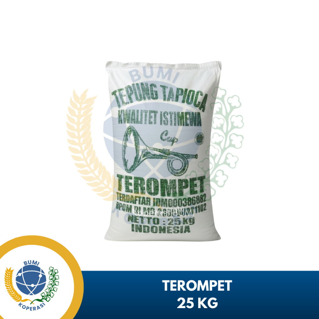 Jual Tepung tapioka Aci Terompet @25 Kg | Shopee Indonesia