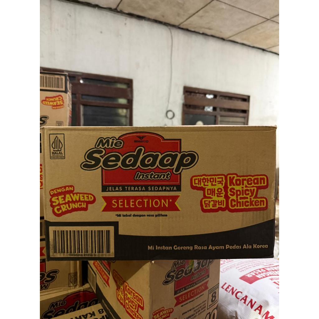 Jual MIE SEDAAP KOREAN SPICY CHICKEN SELECTION 87 GR (1 DUS 40 PCS ...