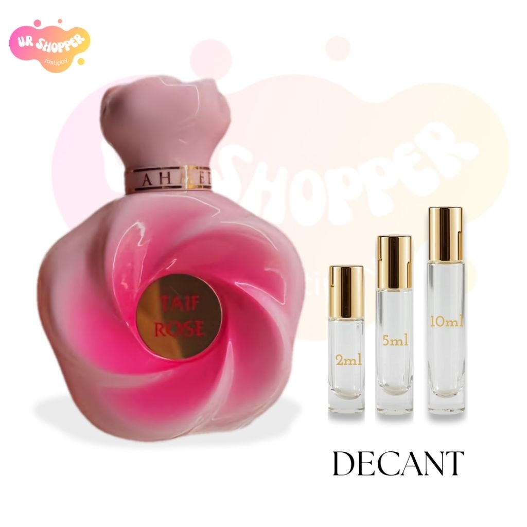 Jual Decant Parfum Taif Rose Ahmed Al Maghribi Perfume Taif Rose ...