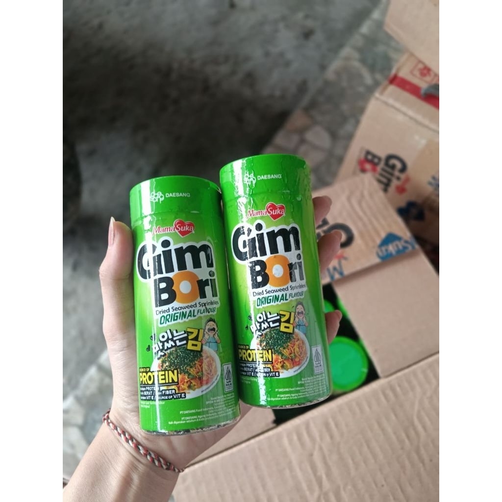 Jual MamaSuka GimBori Original 30g - Rumput Laut Tabur / Dried Seaweed ...