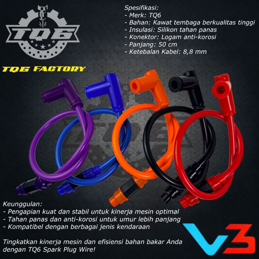 Jual Kabel Busi TQ6 vietnam Tutup Kop Kepala Cangkong Universal ...