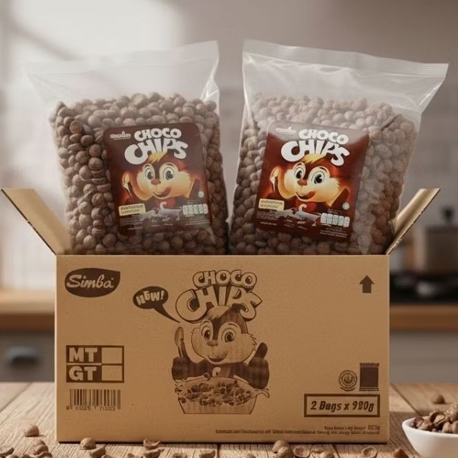 Jual Simba Choco Chips Sereal Repack 450gr | Shopee Indonesia