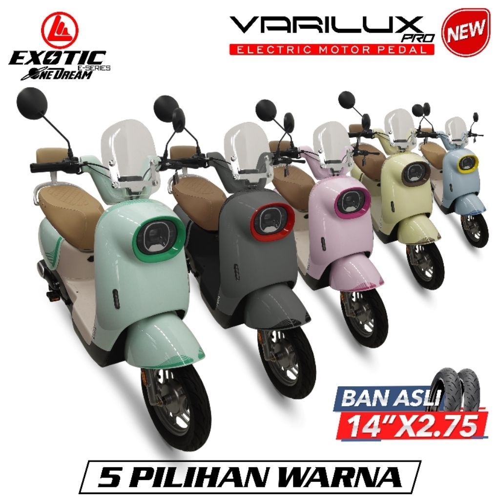 Jual Sepeda Listrik Exotic Varilux LX, Varilux Pro, Varilux SR Terbaru ...
