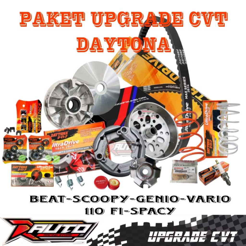 Jual PAKET FULL UPGRADE CVT BEAT DELUXE-GENIO-SCOOPY BEAT ESP-SCOOPY ...