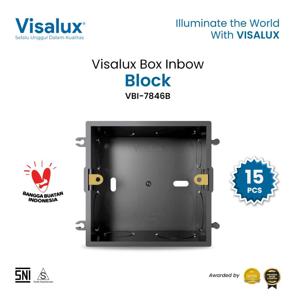Jual Visalux Block Box Inbow Dus Saklar & Stop Kontak Bundling Paket 15 ...