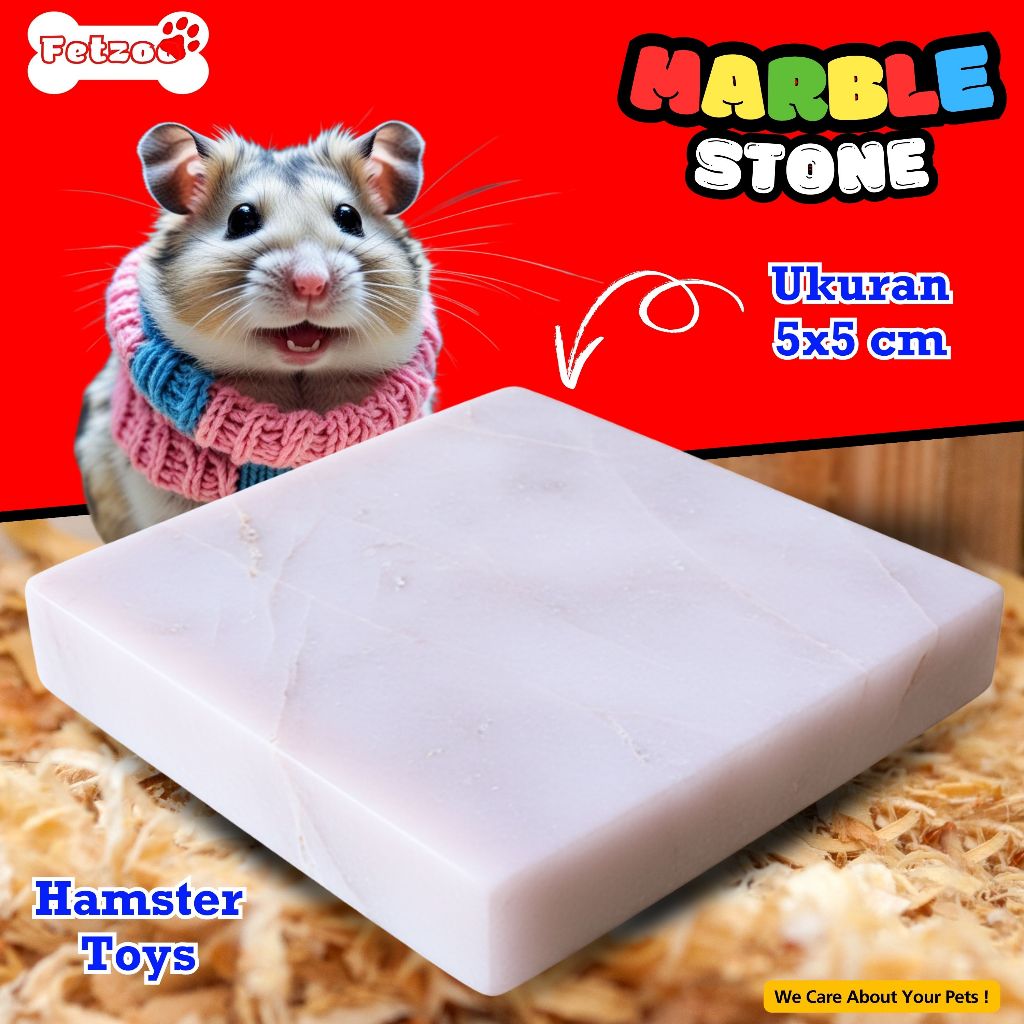 Jual Cooling Pad Keramik Marble Stone for Hamster FETZOO | Shopee Indonesia